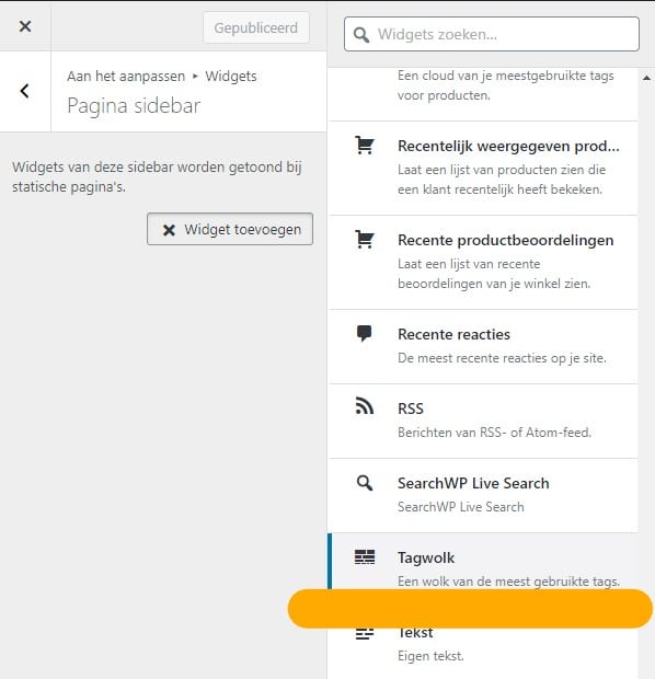 WordPress tags and tag clouds what exactly is it? | WPonderhoud.nl